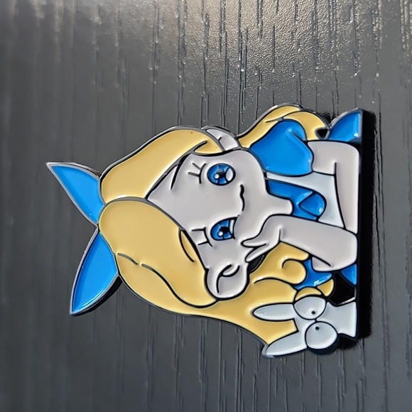 Disney | Jewelry | Disneys Alice In Wonderland Alice Pin | Poshmark